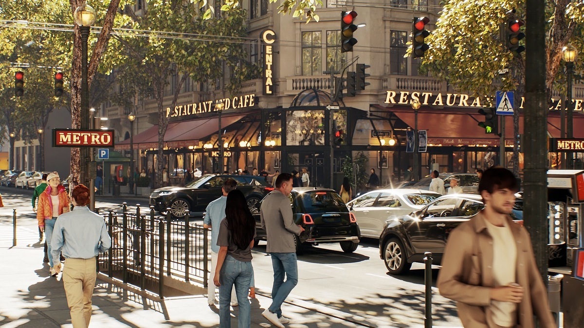 Now in Chaos Vantage: anima 3D human characters